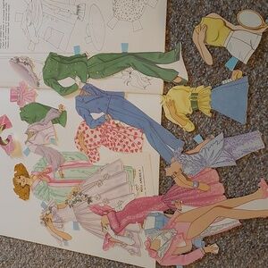 Golden Books | Toys | Vintage Paper Doll Bundle | Poshmark